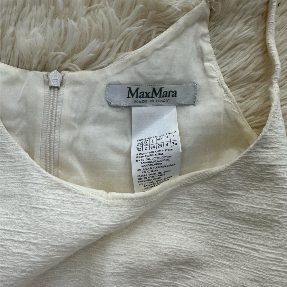 Max Mara White Dress - Gem